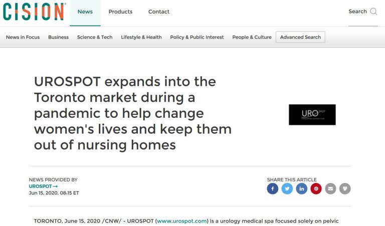 UROSPOT™ In The News